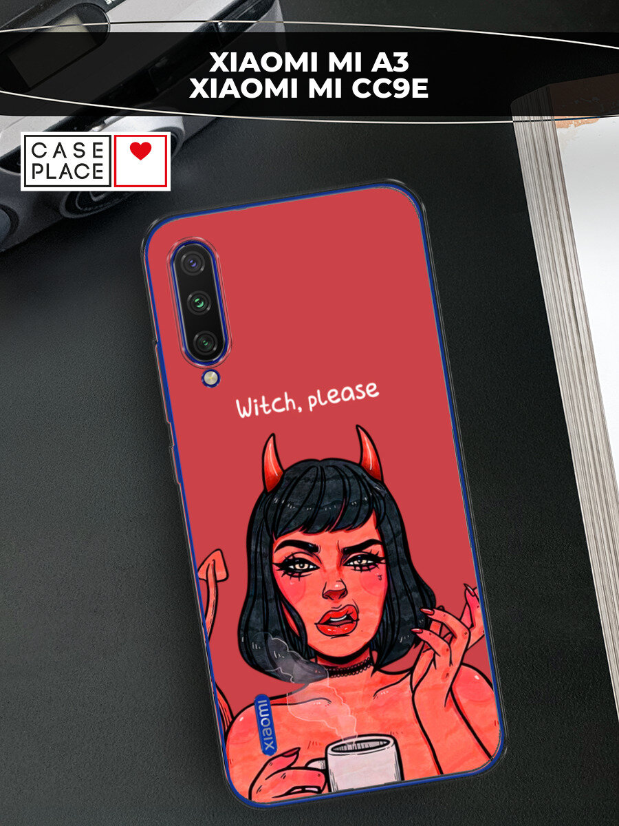 Чехол на Xiaomi Mi A3 / Сяоми Ми А3 с принтом Evil Girl