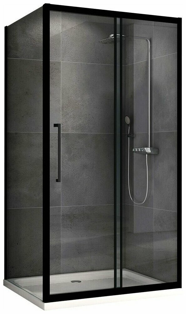 Душевой уголок Abber Schwarzer Diamant AG30130BH-S100B