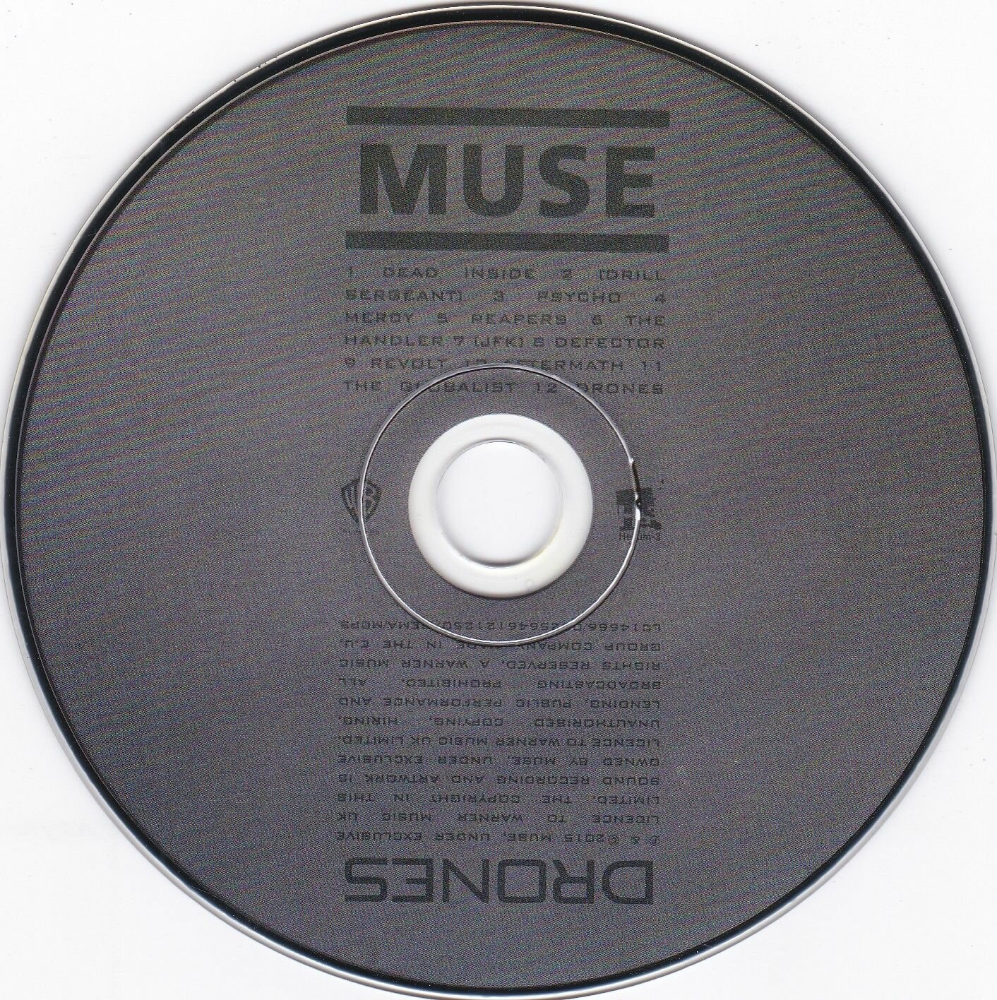 Muse - Drones, 2015, 16-page, CD-Аудио — фото 1