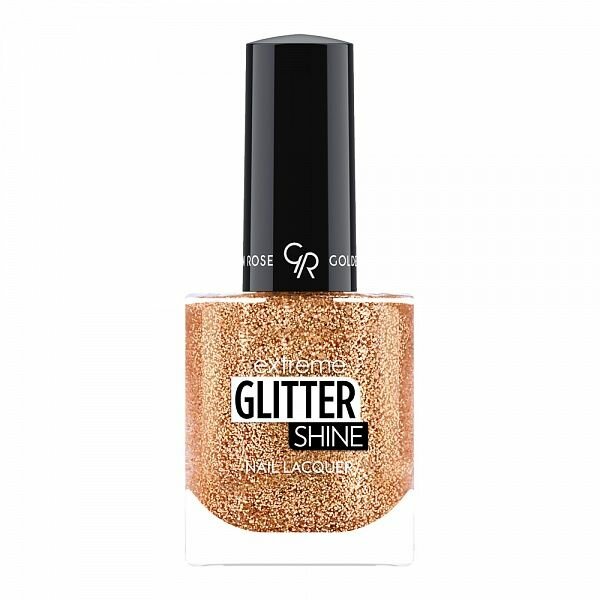 Golden Rose Гель-лак для ногтей Extreme Glitter Nail, тон 206