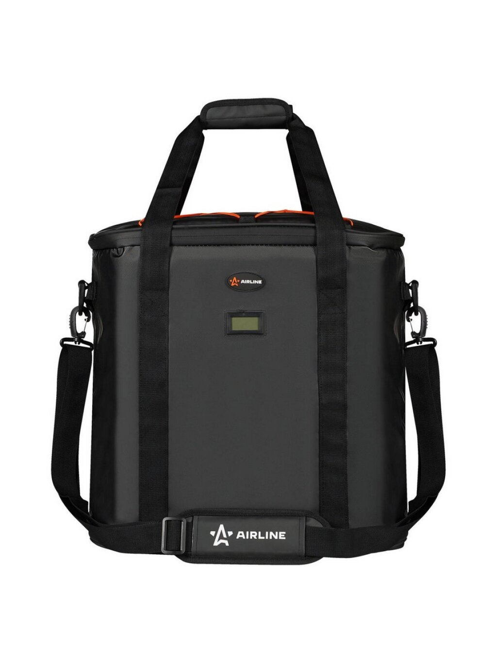 Сумка-холодильник термосумка 65 л (42х38х41 см) "AIRLINE" Black Edition (термоэлектр. охл/нагр) черн