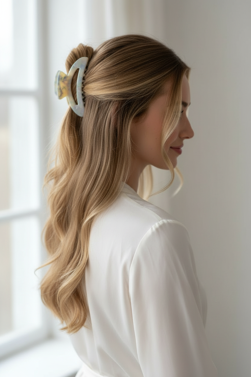 Invisibobble Заколка-крабик CLIPSTAR PREMIUM Pearly Locks , 1 шт