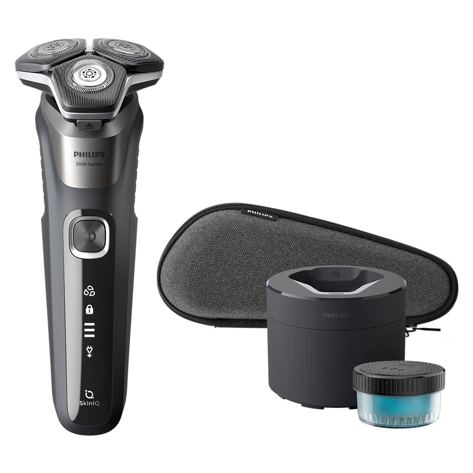 Электробритва Philips 5887 Series 5000, с насадкой для стрижки, влагозащита