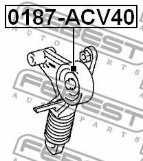 Ролик натяжной TOYOTA RAV4 2005.11-2012.12 FEBEST 0187-ACV40