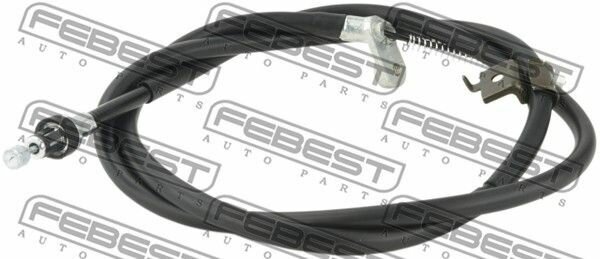 Трос ручного тормоза L NISSAN Tiida 07- FEBEST 0299-BCC11XLH
