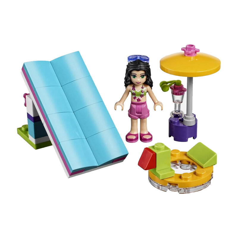 LEGO Friends Бассейн Набор строительных блоков, 45 деталей, 552188174