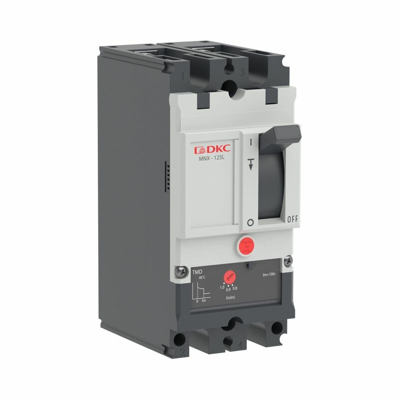Выключатель автоматический 2P 20А 70кА pro MNX125L при AC240V расцепитель TMD YON MNX125L2PTMD0020