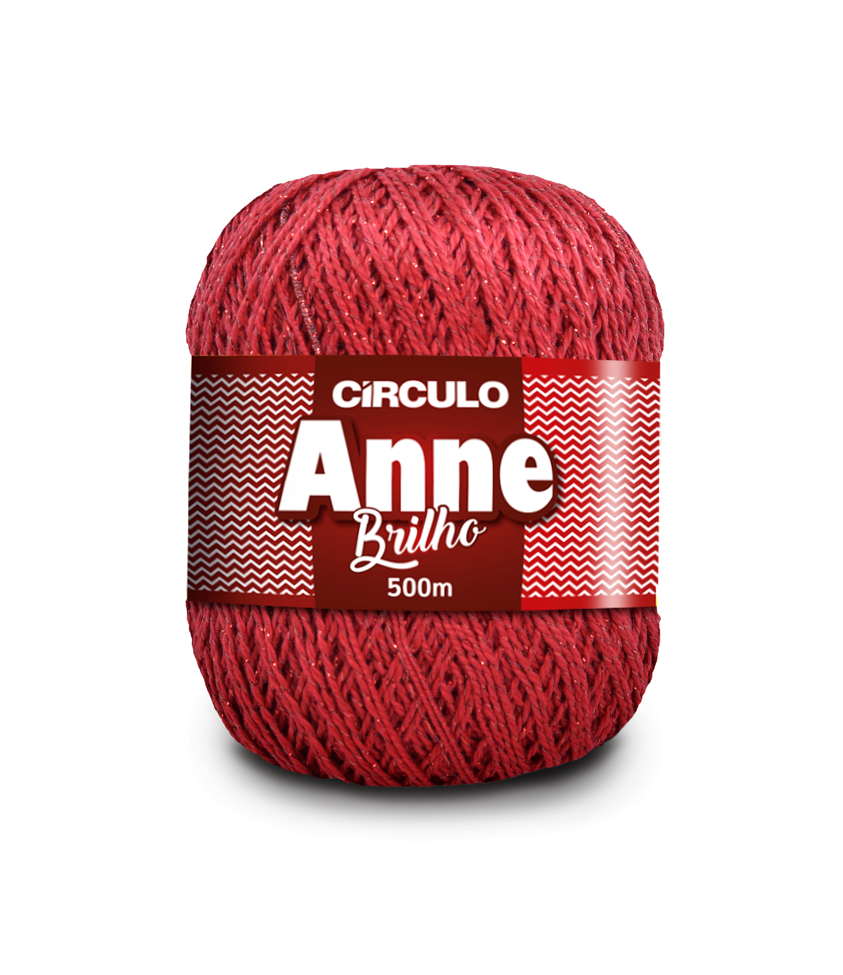 Пряжа CiRCULO ANNE SPARKLE (BRILHO), 96% мерсеризованный хлопок, 4% метал, 150гр. 500м, цвет 3402