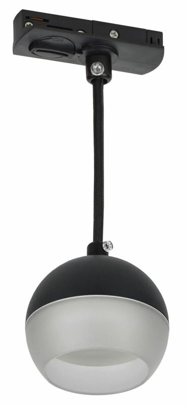 Светильник 4119 декоративный трековый подвесной GX53 черн. IEK LT-UCB0-4119-GX53-1-K02