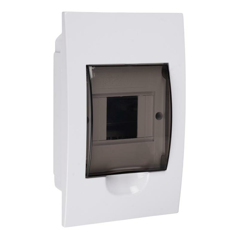 Бокс модульный встраив. PDB/R 1004 WH (ЩРВ-П- 4) IP41 пластик. Pro JazzWay 5071728