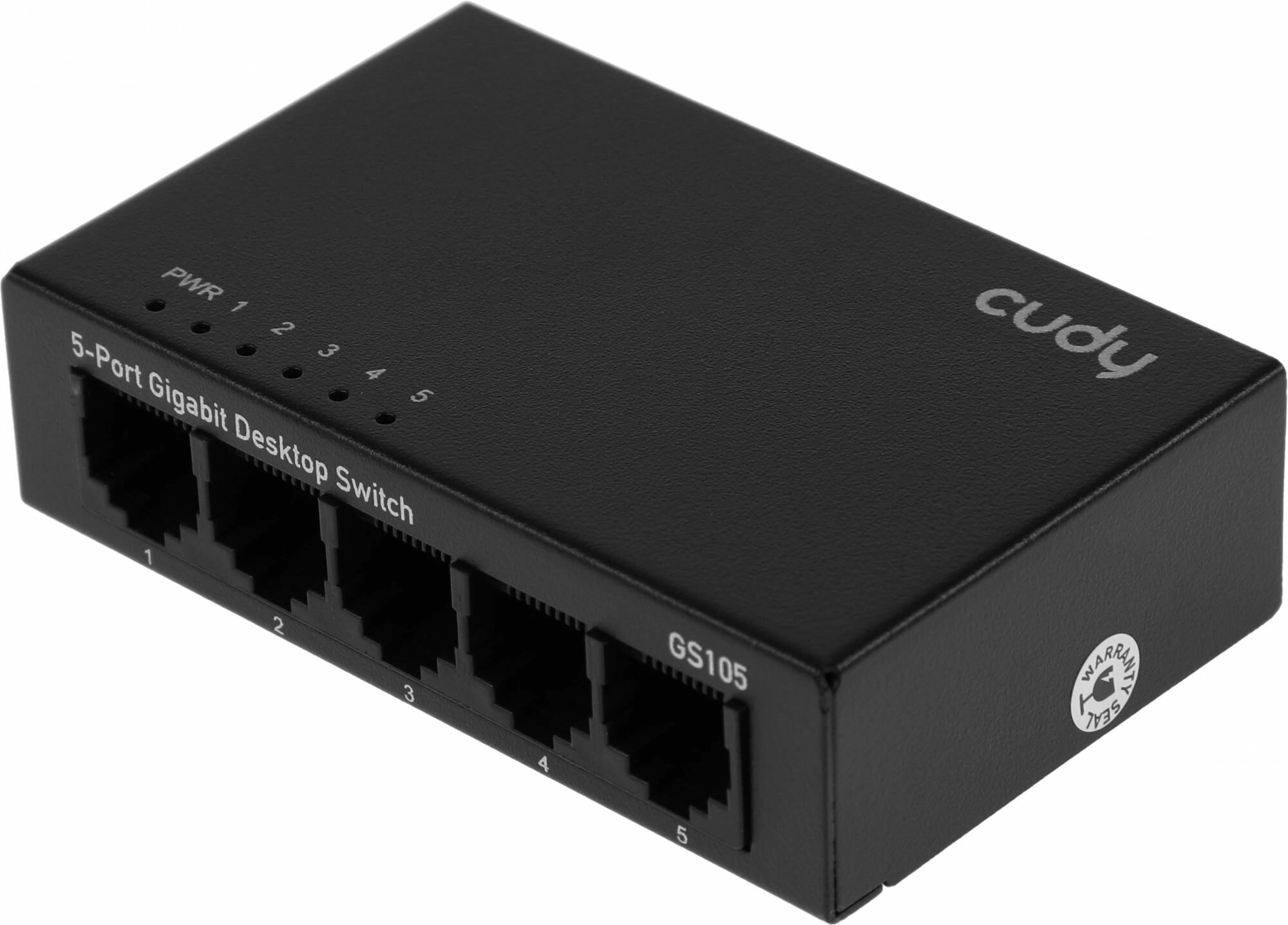 Коммутатор Cudy Уровень L2, 5 портов 1 Гбит/с, неуправляемый (GS105)