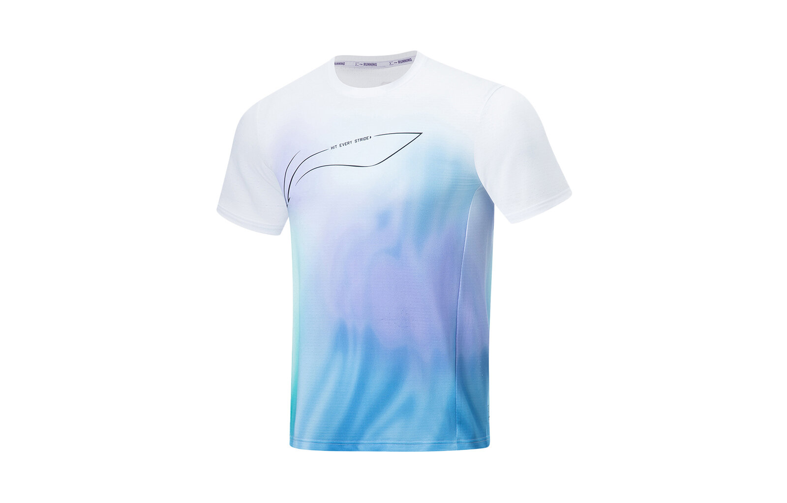 Футболка LI-NING Running Pure Gold Blue Harmony