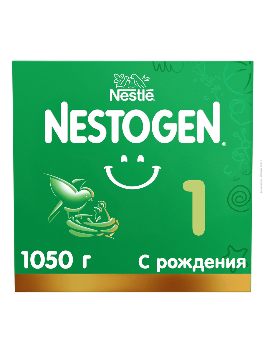 Молочная смесь Nestogen 1, с рождения, 1050 г