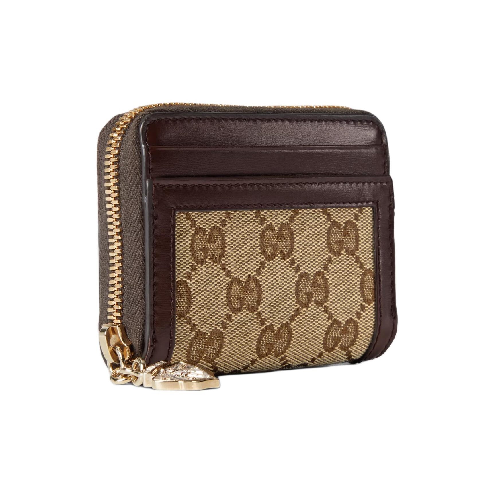 Бумажник GUCCI, коричневый — фото 1