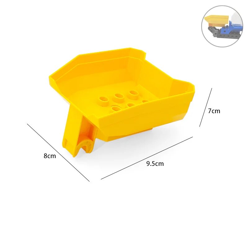 Желтый строительный блок Overturned Bucket GSF