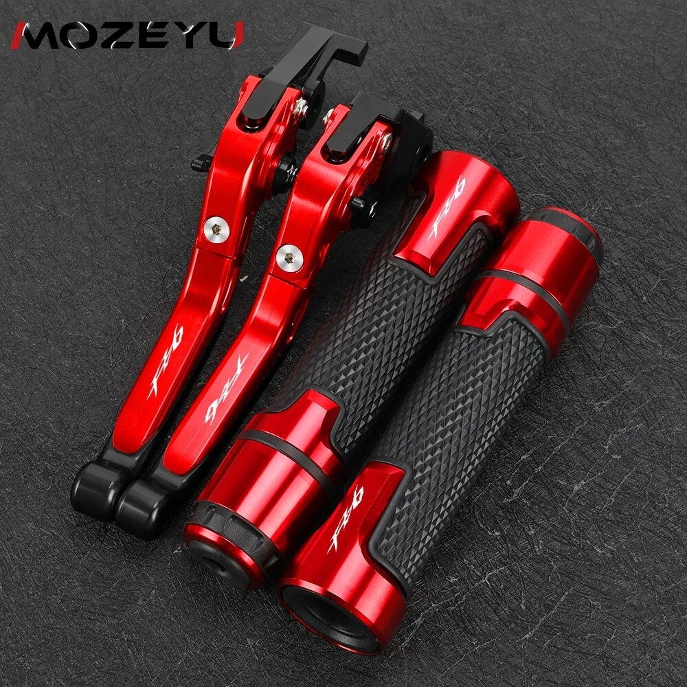 Мотоциклетные аксессуары для YAMAHA FZ6 FAZER 2004-2010 2009 2008 рычаги сцепления тормоза руля ручки рукоятки стержень ручки