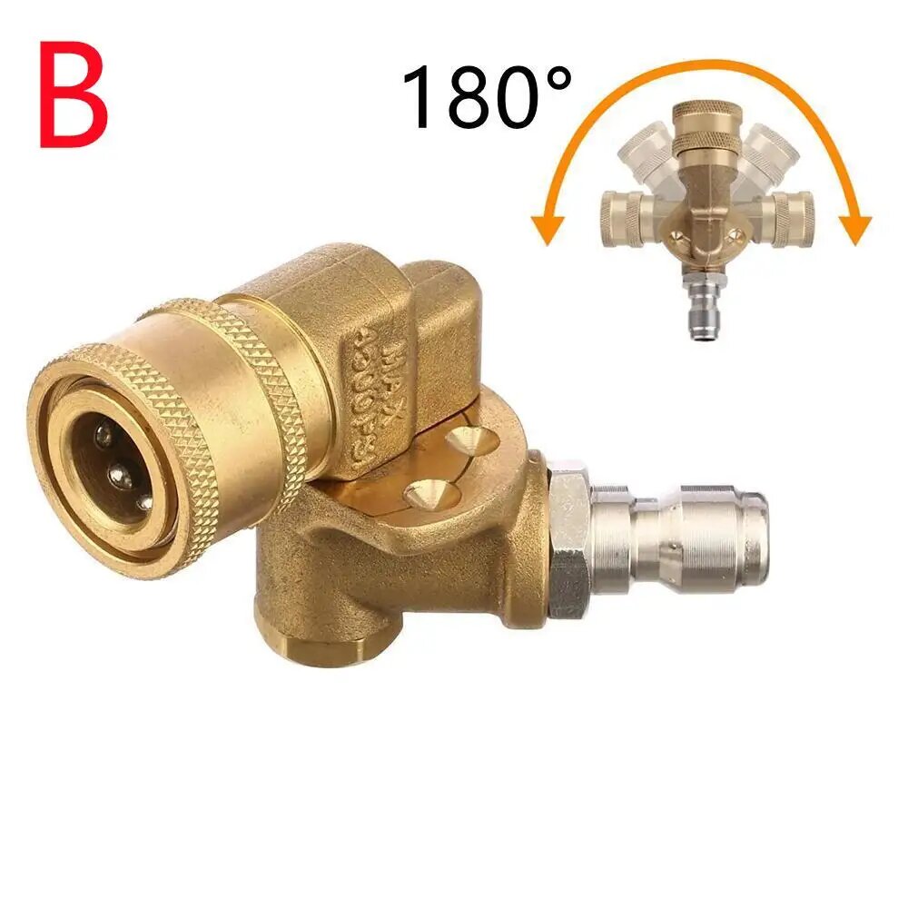 Переходник для мойки высокого давления, Coupler 180, поворот 180°