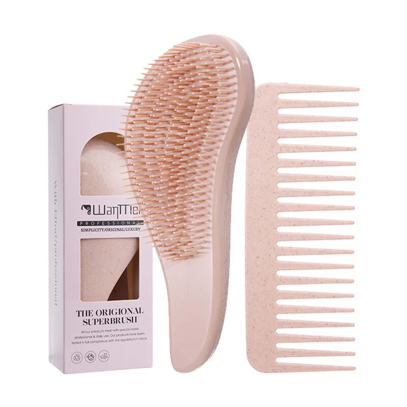 Расческа для волос WanMei SuperBrush Pink
