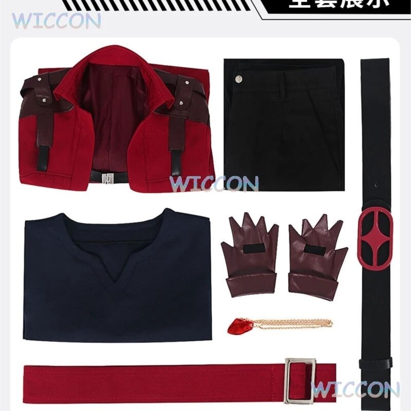 Косплей Данте, костюм WICCON, красный, L