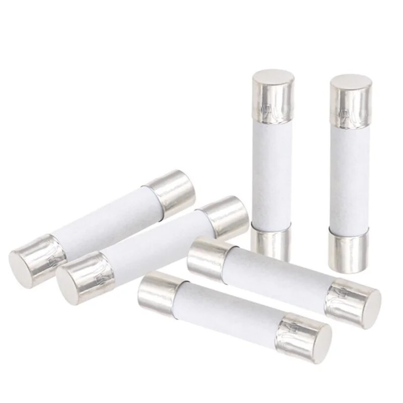 Керамические предохранители 10 шт. 6X30MM, 0.63A