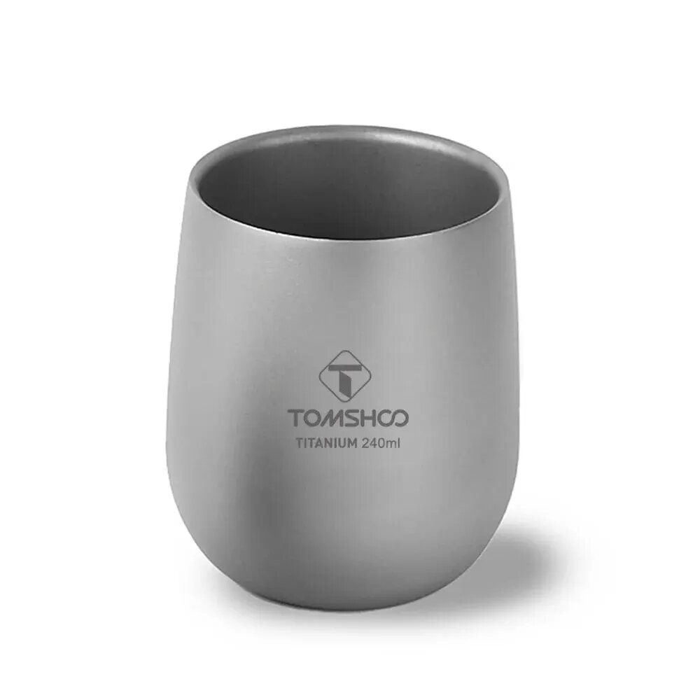 Томшоо кружка титановая термо 240ml