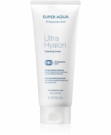 Средство для умывания Missha Super Aqua 10 Hyaluronic Acid, 200 мл