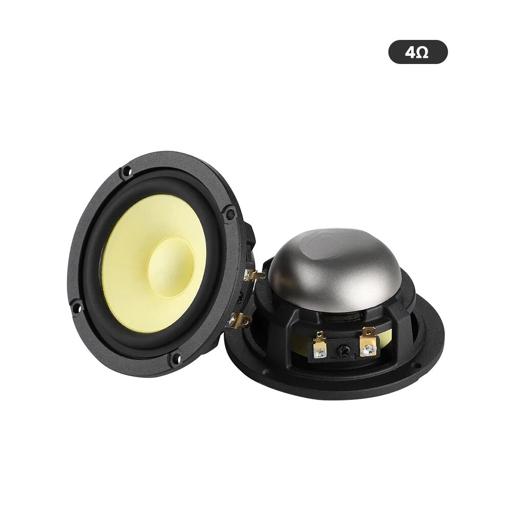Среднечастотный динамик WYORESY Aiyima 3 дюйма 4/8 Ом 25 Вт 2 шт 4 Ohm Speaker