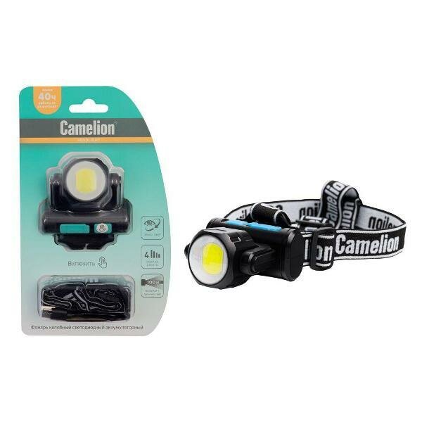 Фонарь налобный Camelion Фонарь налобный аккумуляторный Camelion LED53402