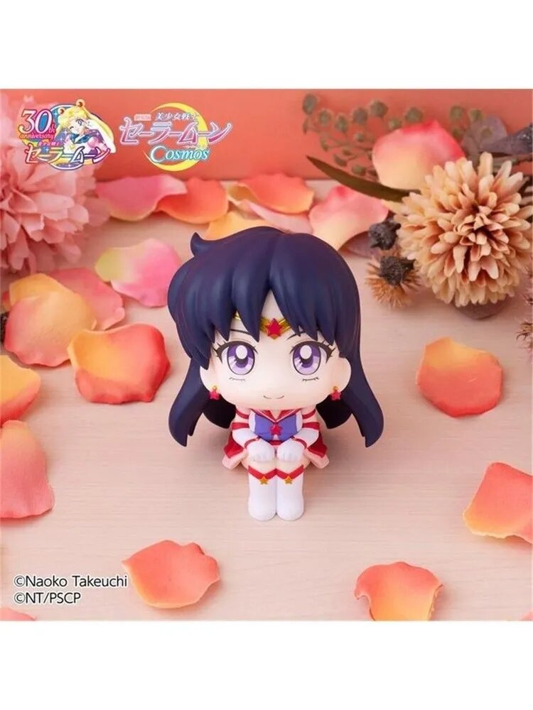 Фигурка MegaHouse Сейлор Мун Series Action Figure Cosmos Look Up Series Eternal Sailor Mercury & Eternal Sailor Mars Two People Suit Set- 4.33 Inches(мини).