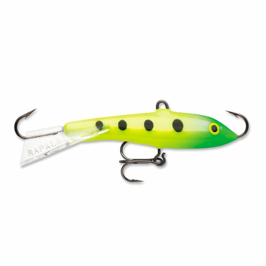 Балансир рыболовный Rapala Jigging Rap 02-GSLM длина 2 см вес 4 гр