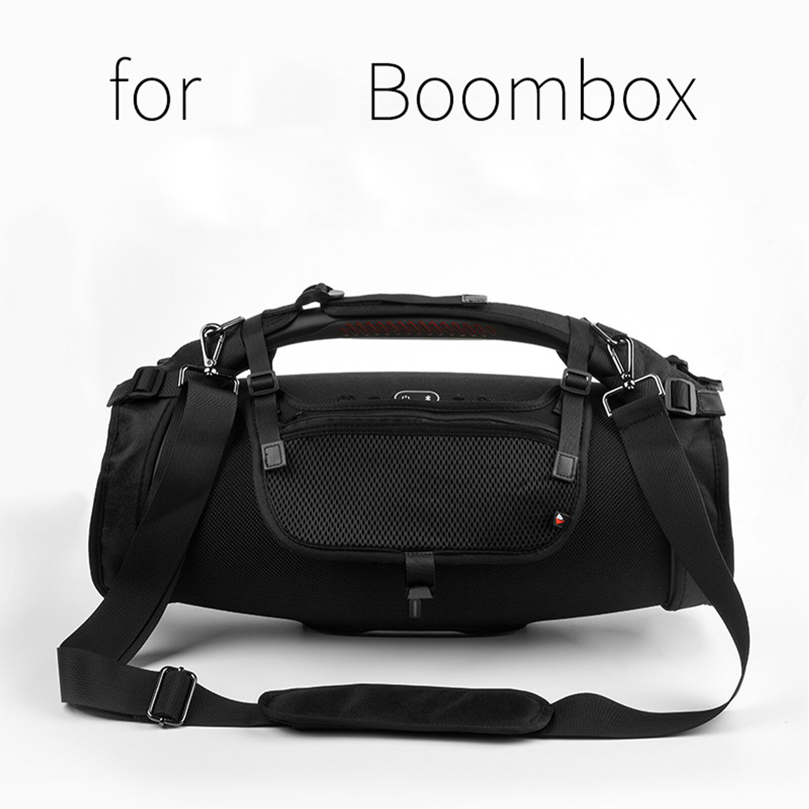 Подходит для Bluetooth-колонок JBL Boombox 1/2/3 поколения, защитный чехол с одним плечевым ремнем, чехол для хранения аудиооборудования Ares. Полный комплект (защитный чехол + сумка для мобильного телефона).