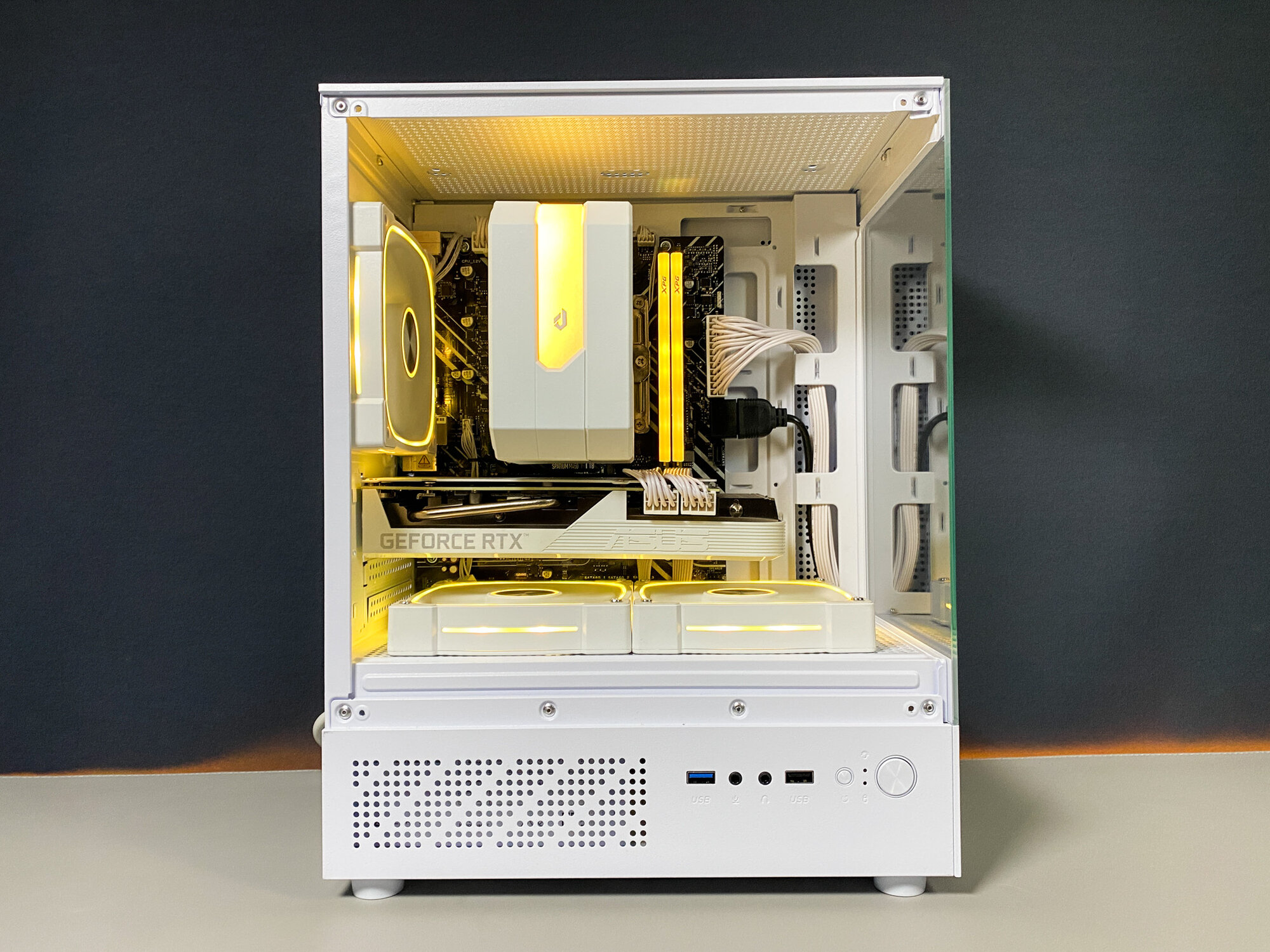 Игровой Компьютер Intel Core i5-12400F 6/12*2.50-4.40GHz/RTX 3060Ti-8Gb/16Gb/SSD1Tb/650W