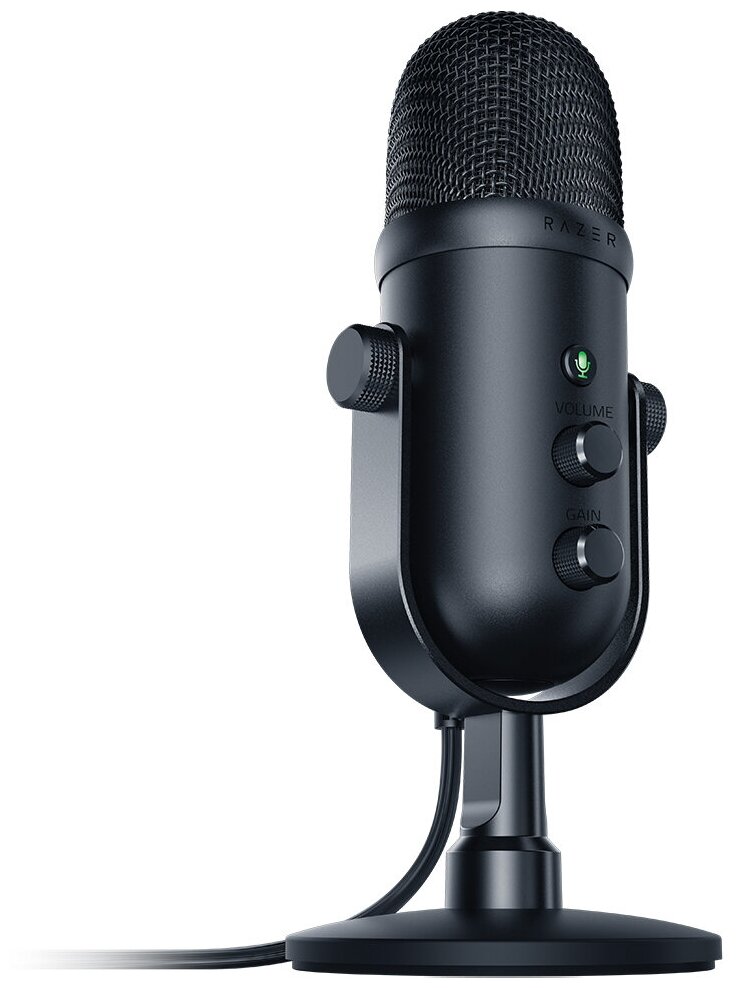 Микрофон динамический Razer Seiren V2 Pro black (RZ19-04040100-R3M1)