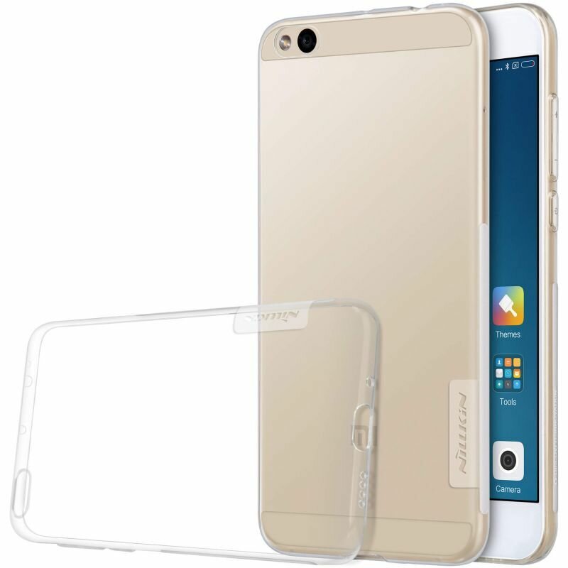 Чехол на Xiaomi Mi 5C, Nature силиконовый, прозрачный