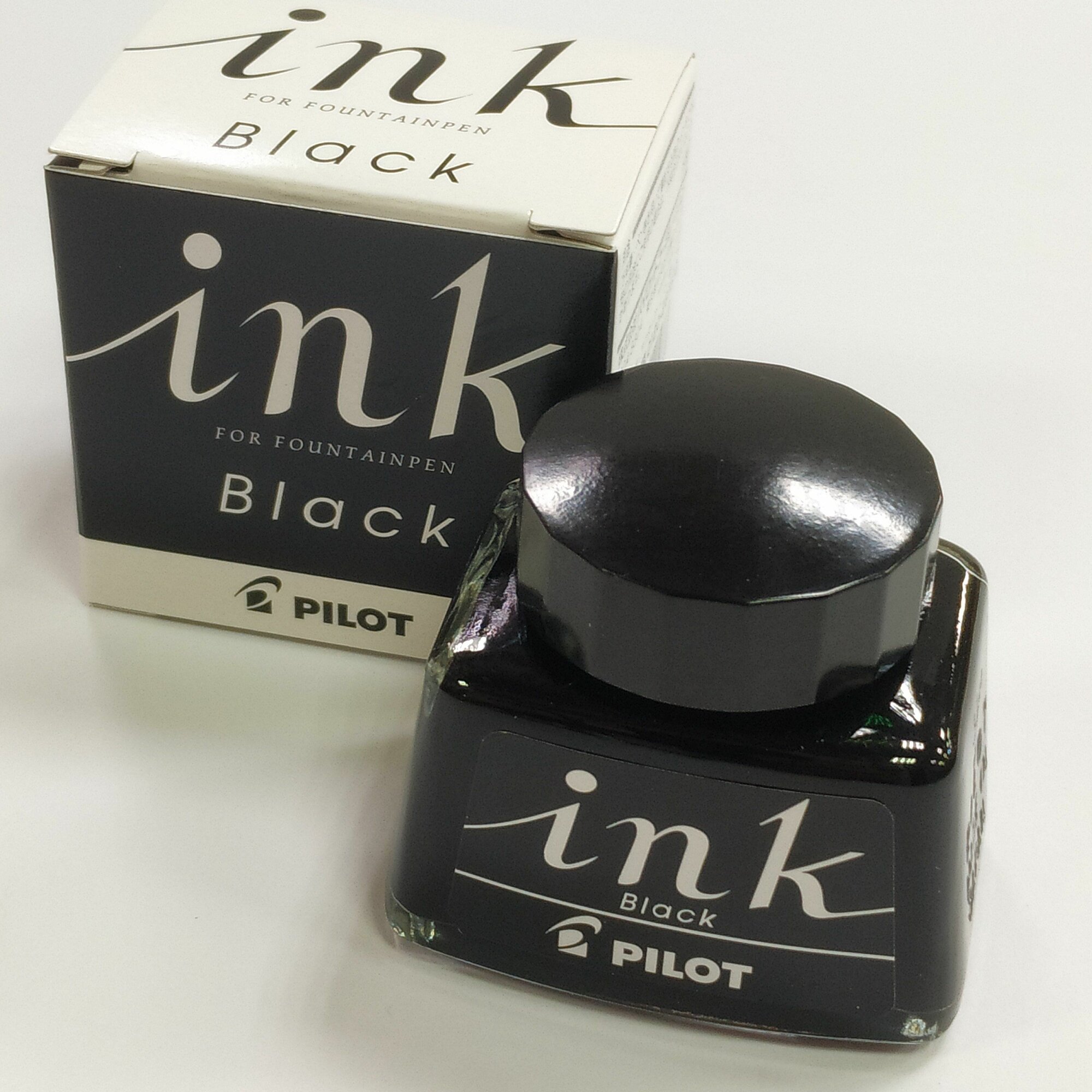 Чернила для перьевой ручки PILOT "INK-30" BLACK / чёрные.