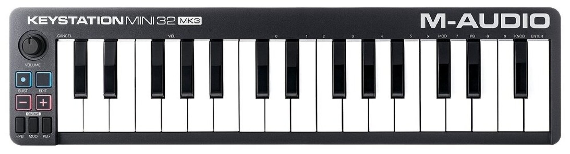 MIDI-клавиатура M-Audio Keystation Mini 32 MK3 черная