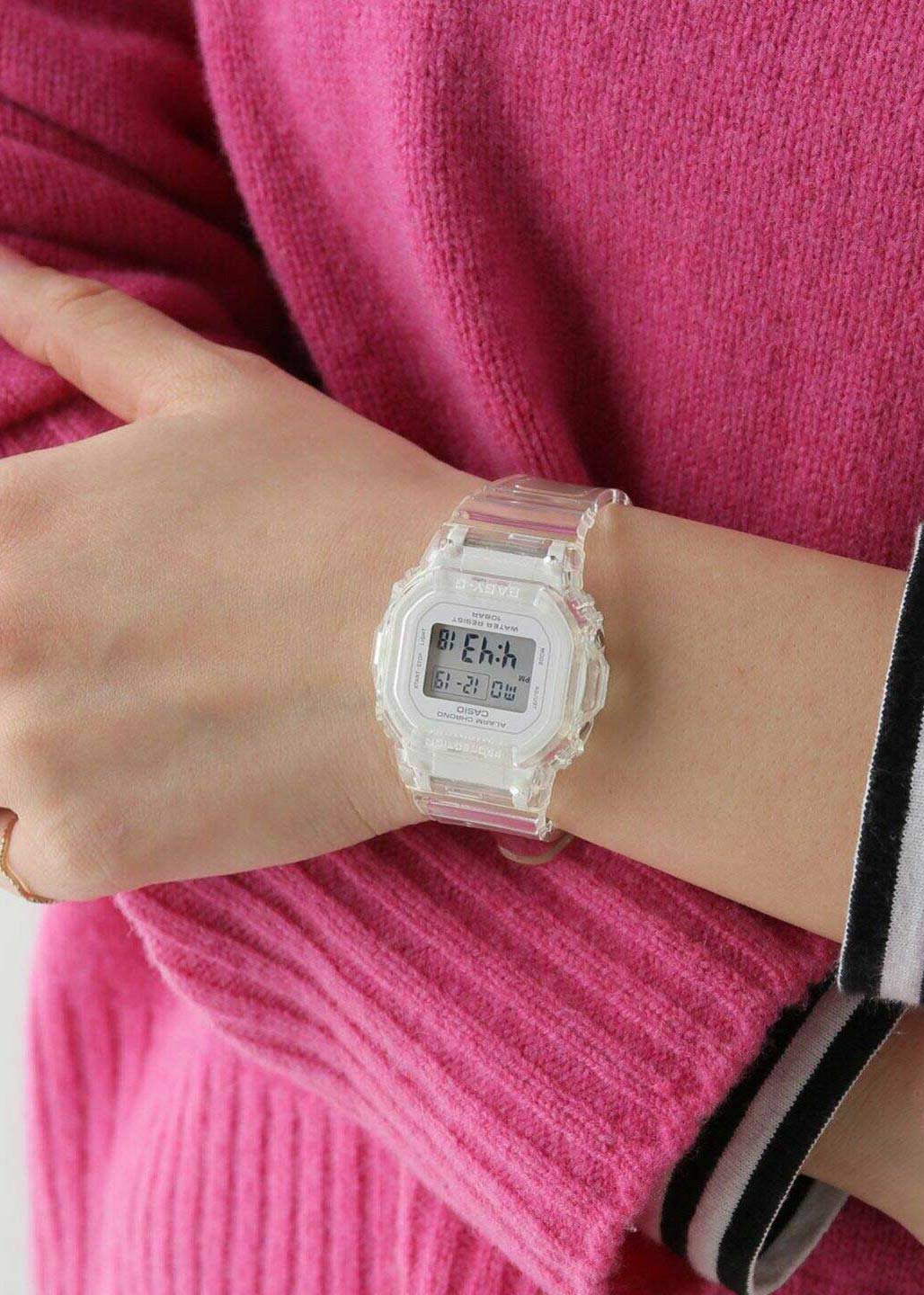 Наручные часы CASIO Baby-G, серый/белый — фото 1