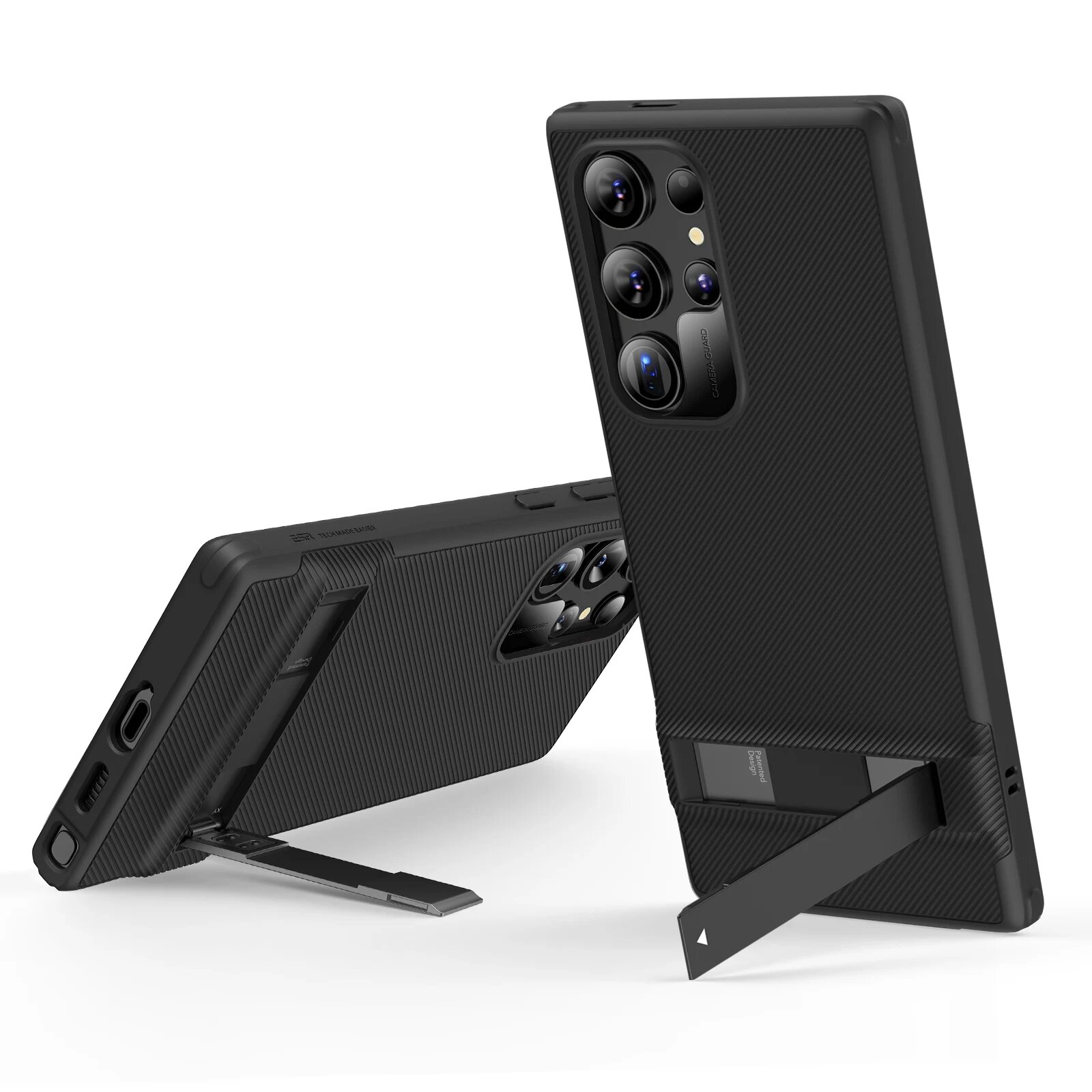 Черный чехол ESR для Galaxy S23 Ultra с подставкой