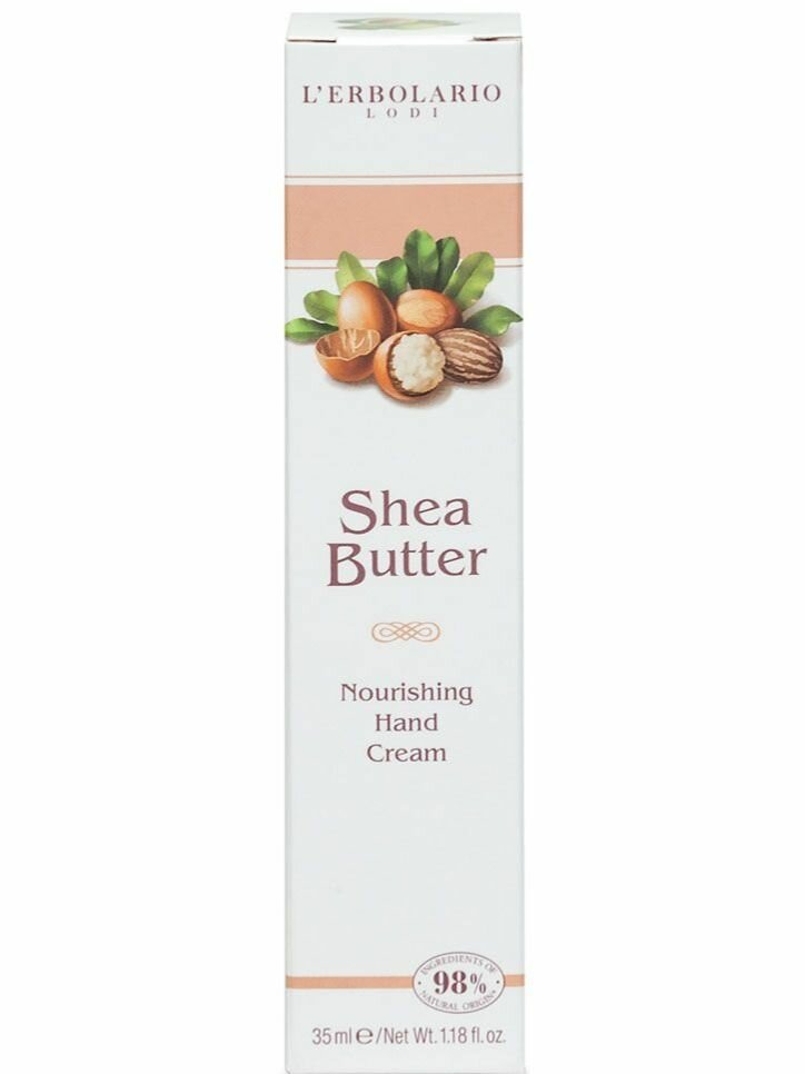 L'Erbolario Питательный крем для рук Shea Butter Nourishing Hand Cream, 35 мл