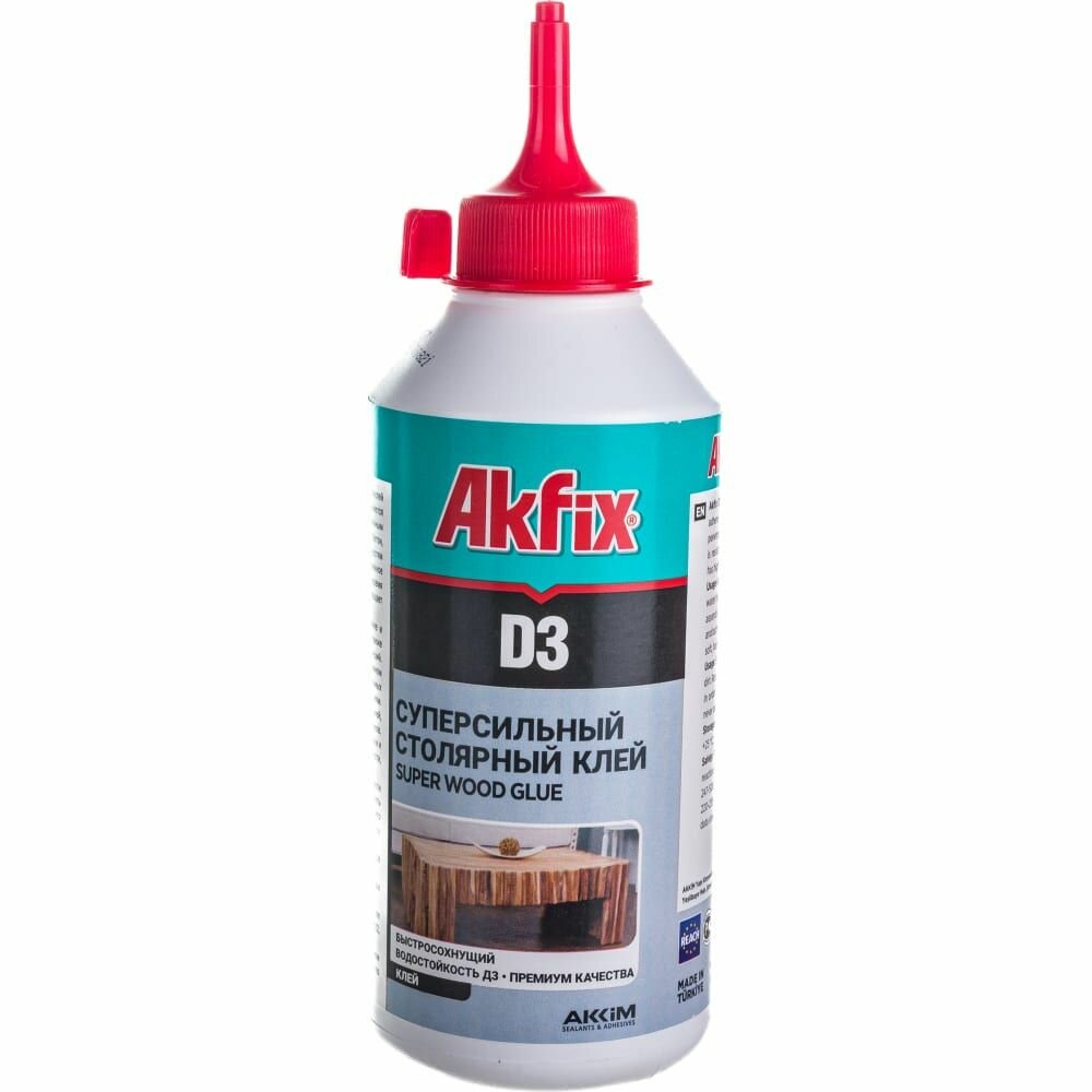 Клей ПВА Akfix D3, 500 гр AP305