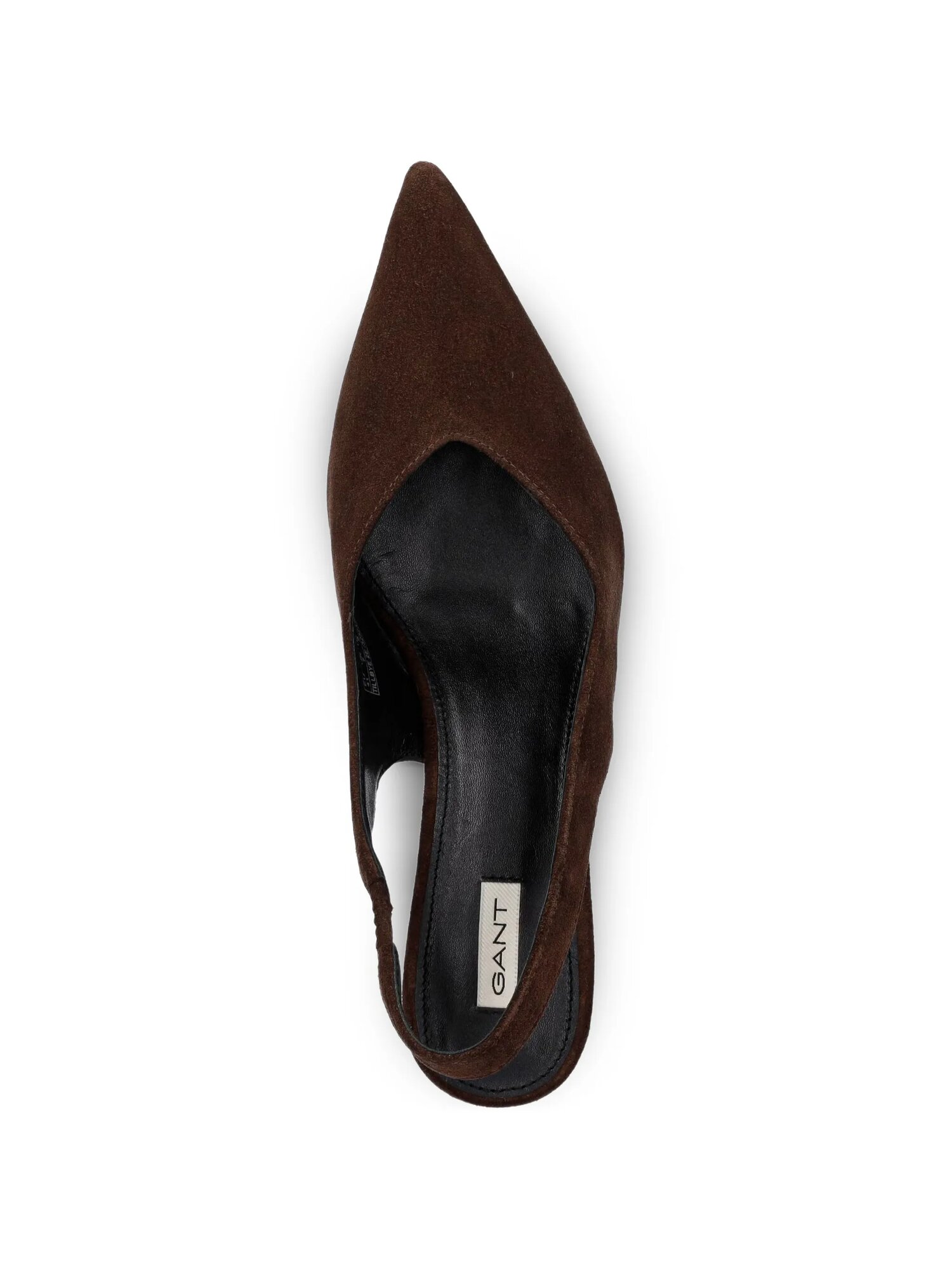 Туфли GANT Suede heeled pumps, размер 40, коричневый — фото 1