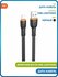 Дата-кабель Borofone BX118 USB-Lightning, 1 м, черный