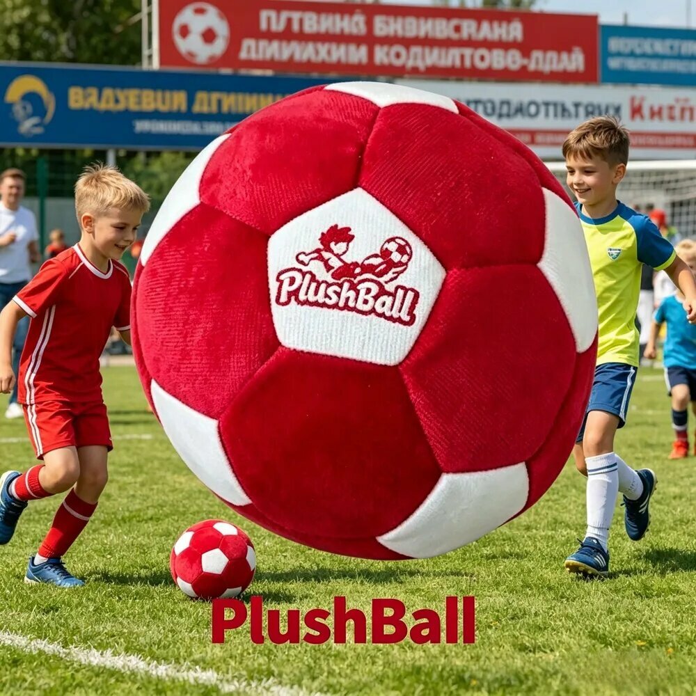Plush ball футбольный мяч