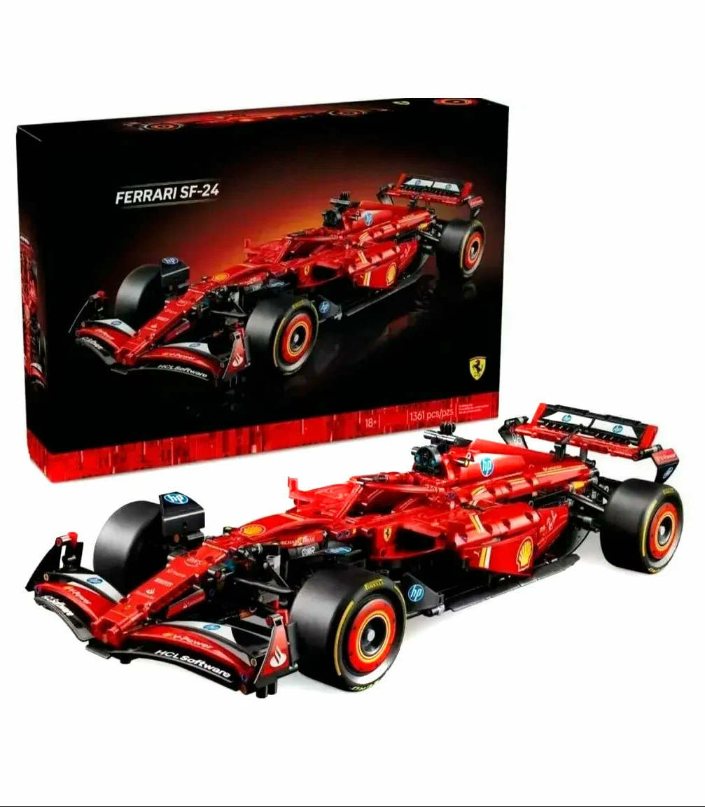 Конструктор Гоночный автомобиль FERRARI SF-24 F1 / Болид Формула 1 Феррари