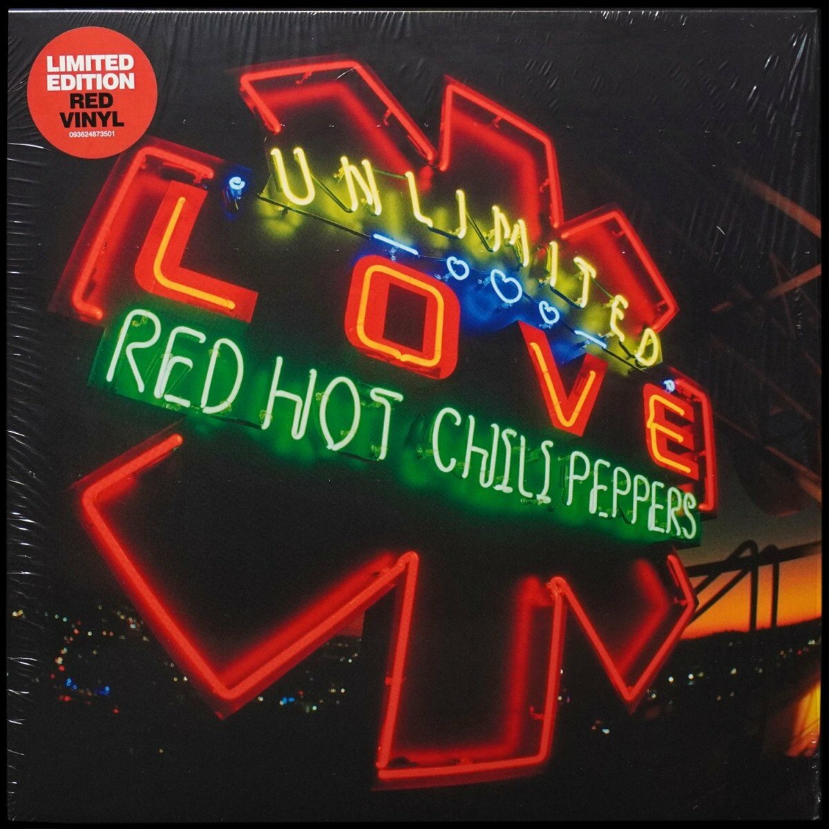 Виниловая пластинка Warner Red Hot Chili Peppers – Unlimited Love (красный винил, 2LP)