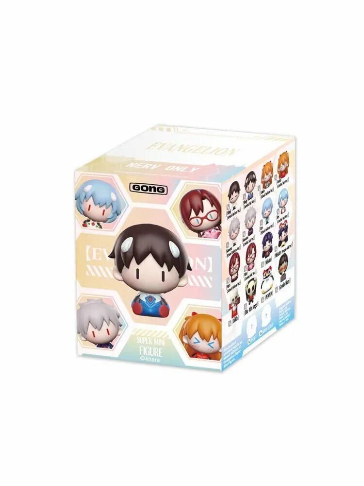 POP MART Коллекционная фигурка Слепая коробка EVANGELION NERV ONLY Series Blind Box Figures