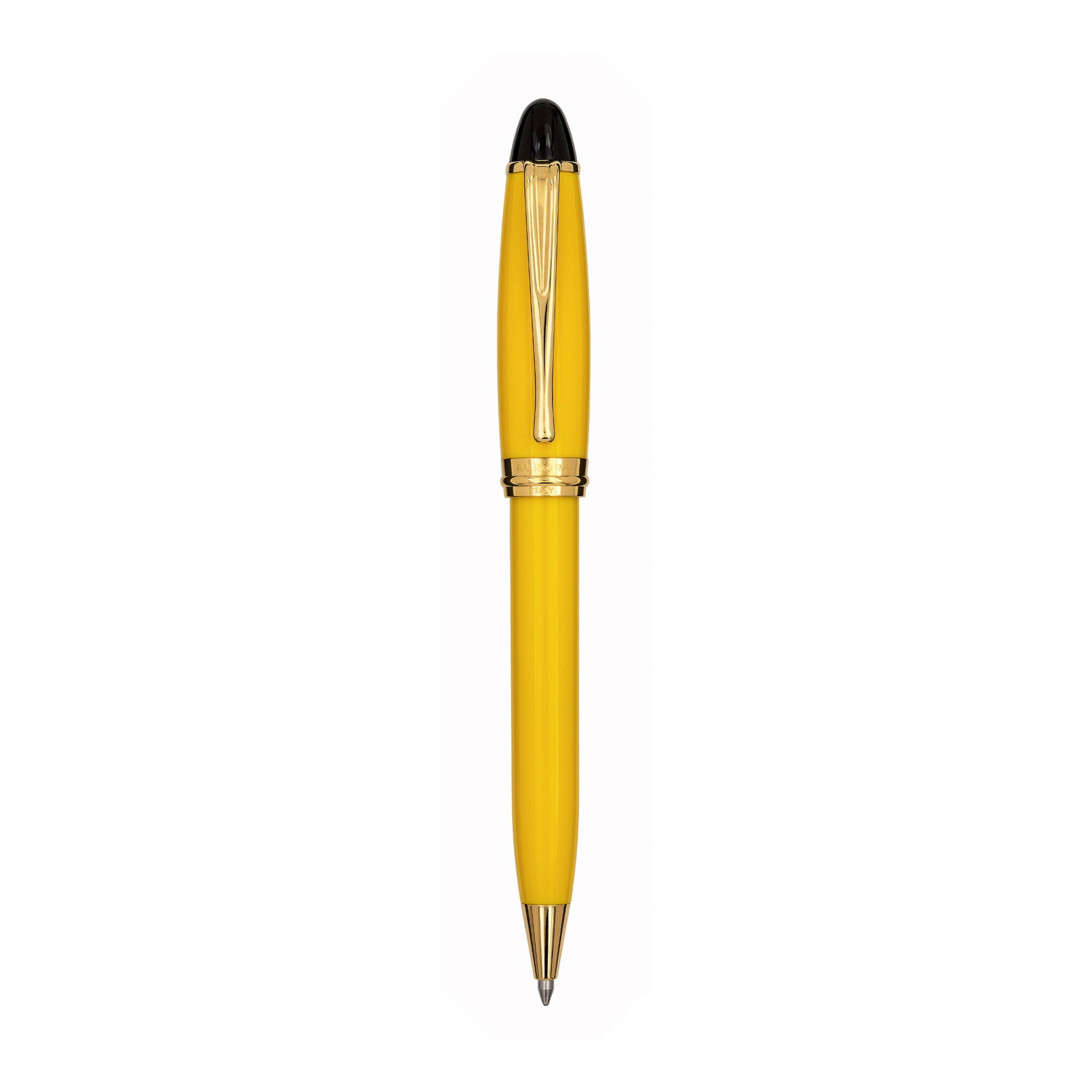 Шариковая ручка Aurora Ipsilon Resin Yellow CT, в подарочной коробке B31-YP