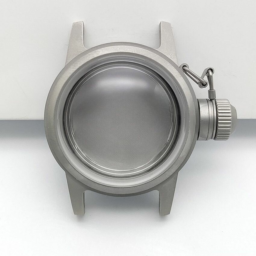 Корпус часов 36 мм для механизма NH35/NH36/8215/2836 — нержавеющая сталь, сапфировое стекло, 5ATM, под 18мм ремешок