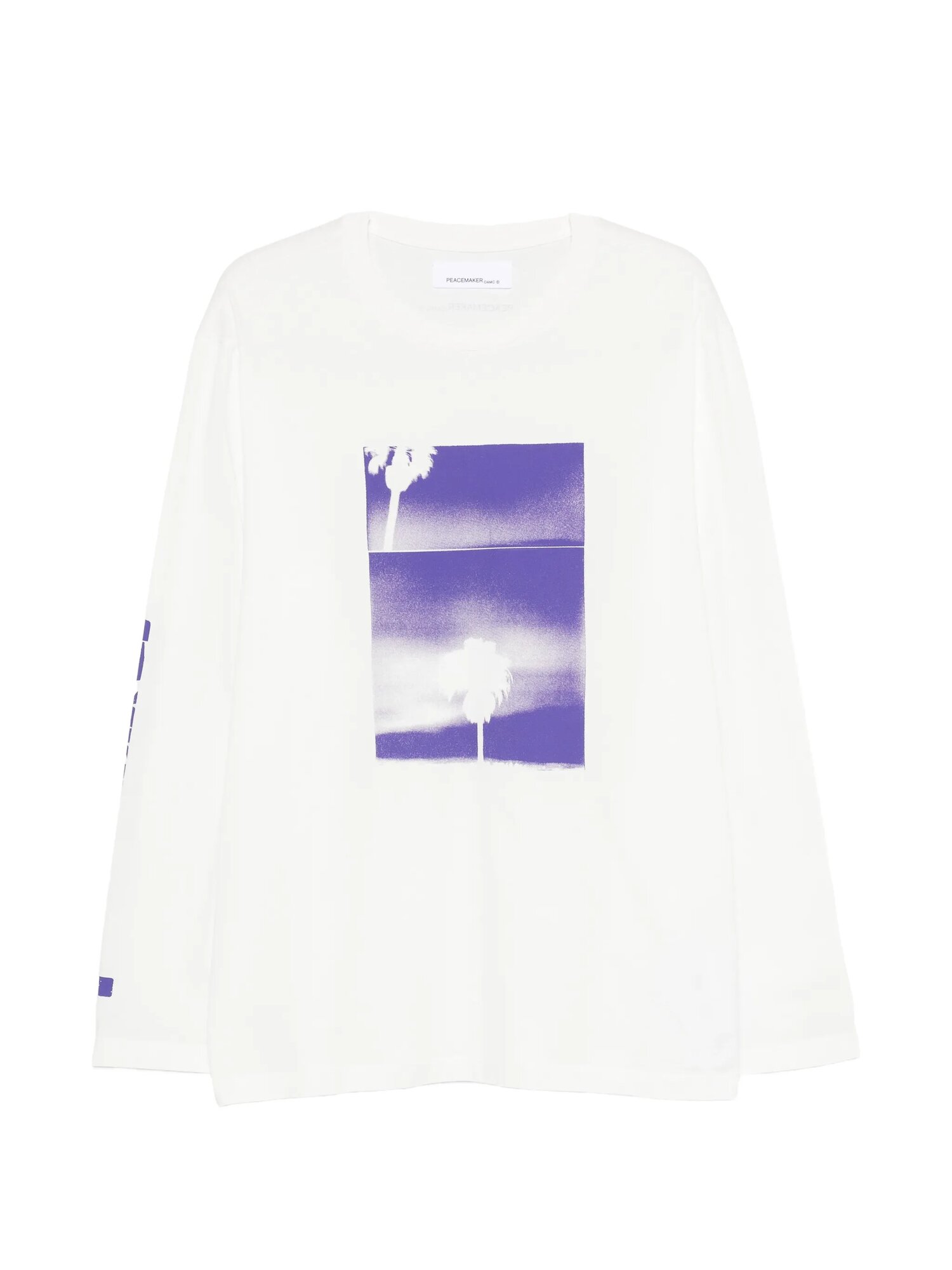 Футболка Panorama-print long-sleeve T-shirt