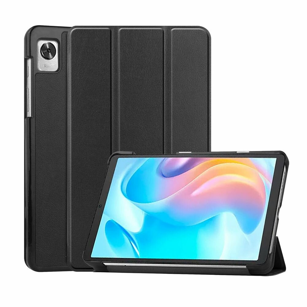 Чехол для Realme Pad Mini 8.7 дюймов, магнитный чехол-книжка с тремя положениями для подставки, полная защита корпуса